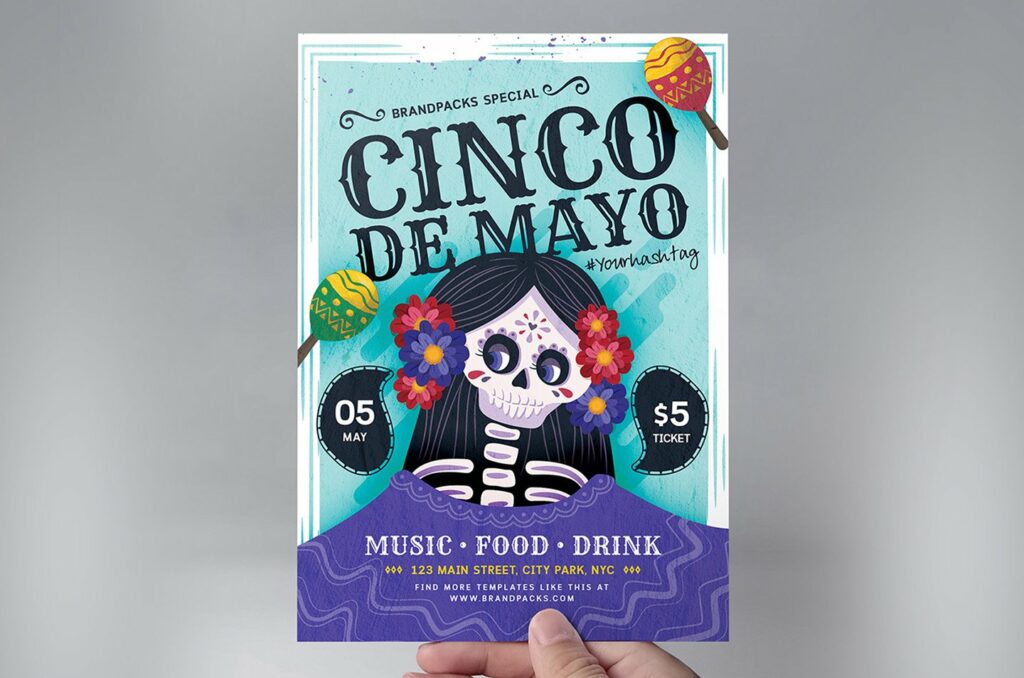 Cinco De Mayo Flyers / Posters Vol.3 – MasterBundles