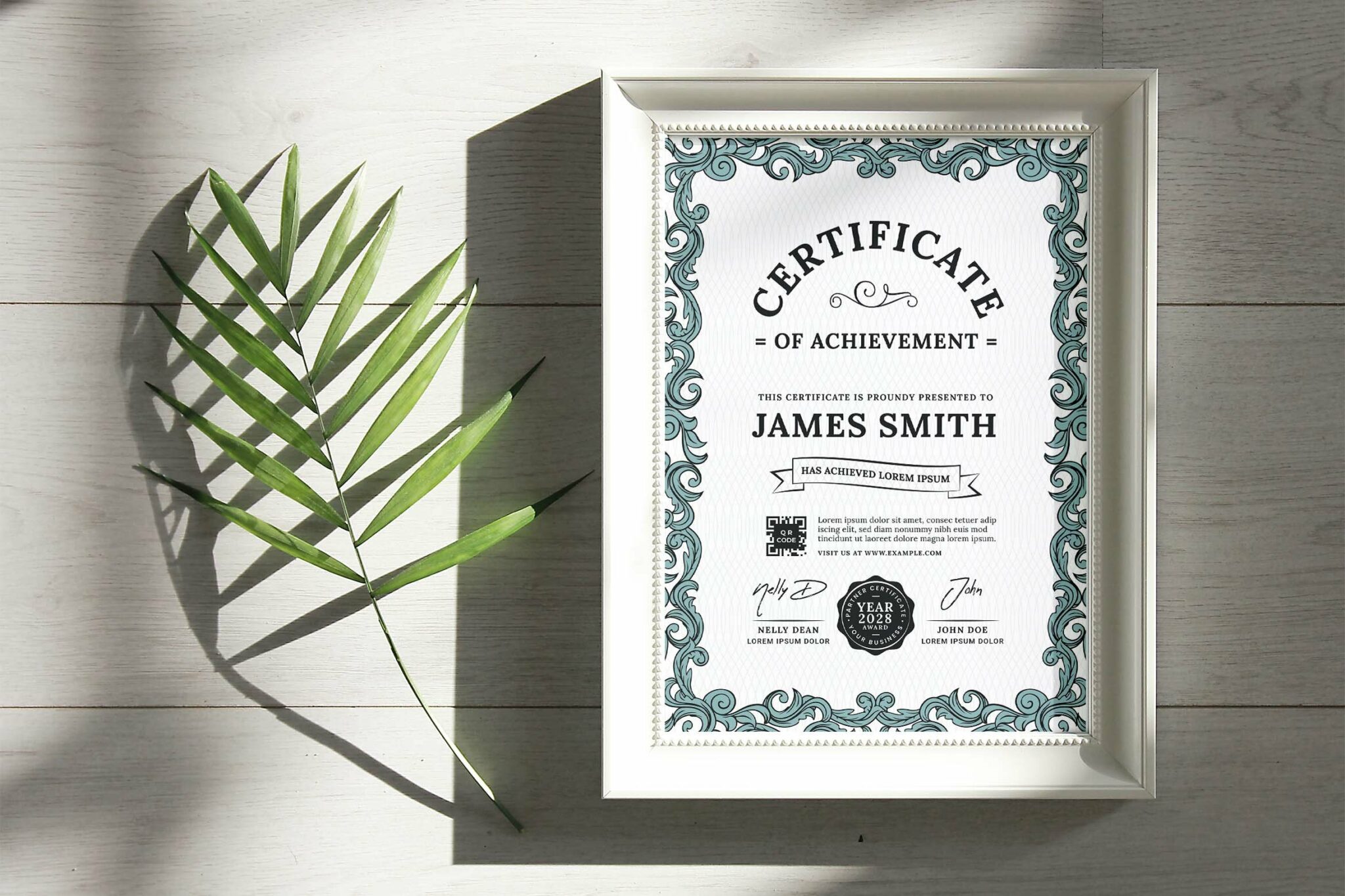 Classic Certificate Template – MasterBundles