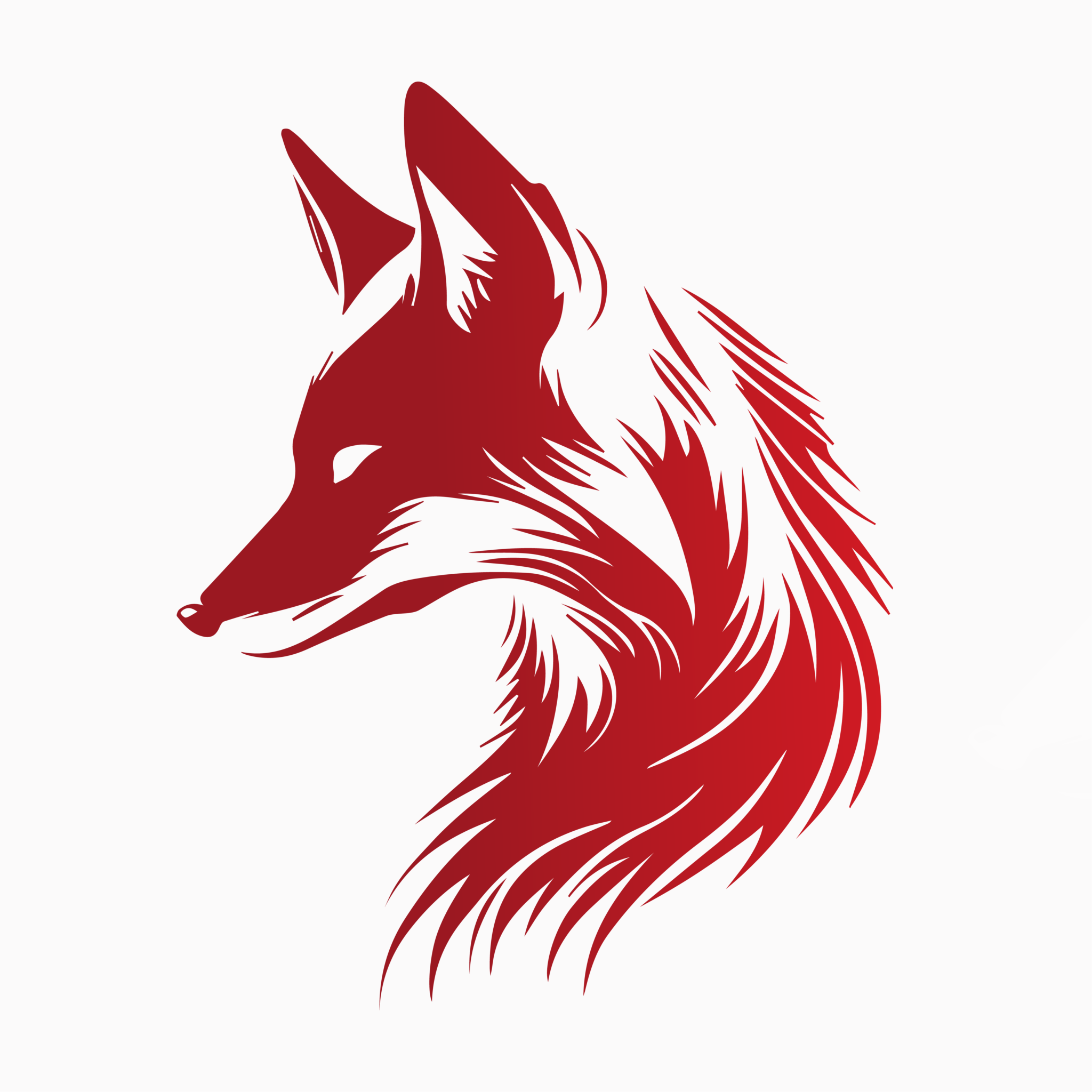 FOX HEAD LOGO - FOX LOGO - CLEVER FOX - MasterBundles