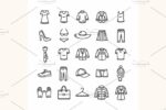 Clothes Icon Set. Vector – MasterBundles