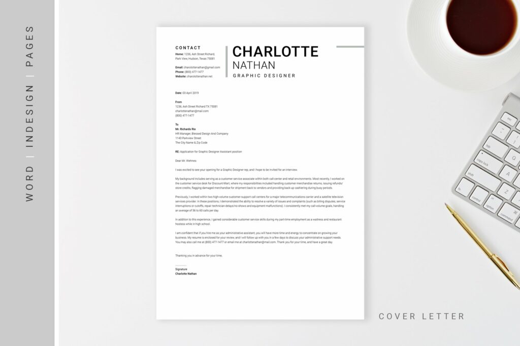 PRO RESUME / CV & COVER LETTER – MasterBundles