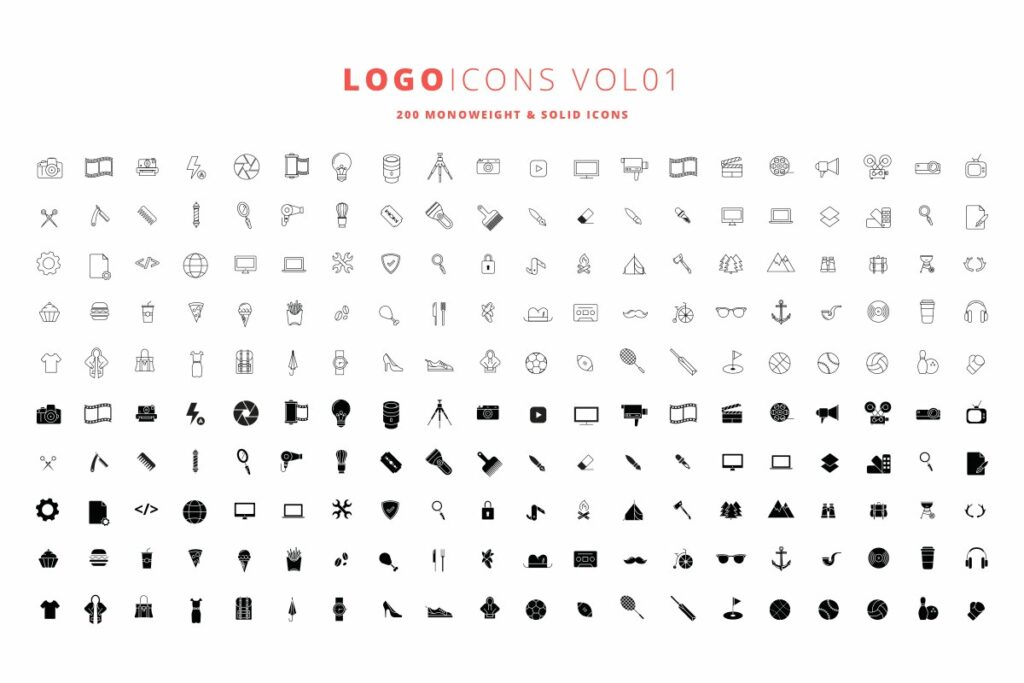 Pixel Icons | 960+ Icons – MasterBundles