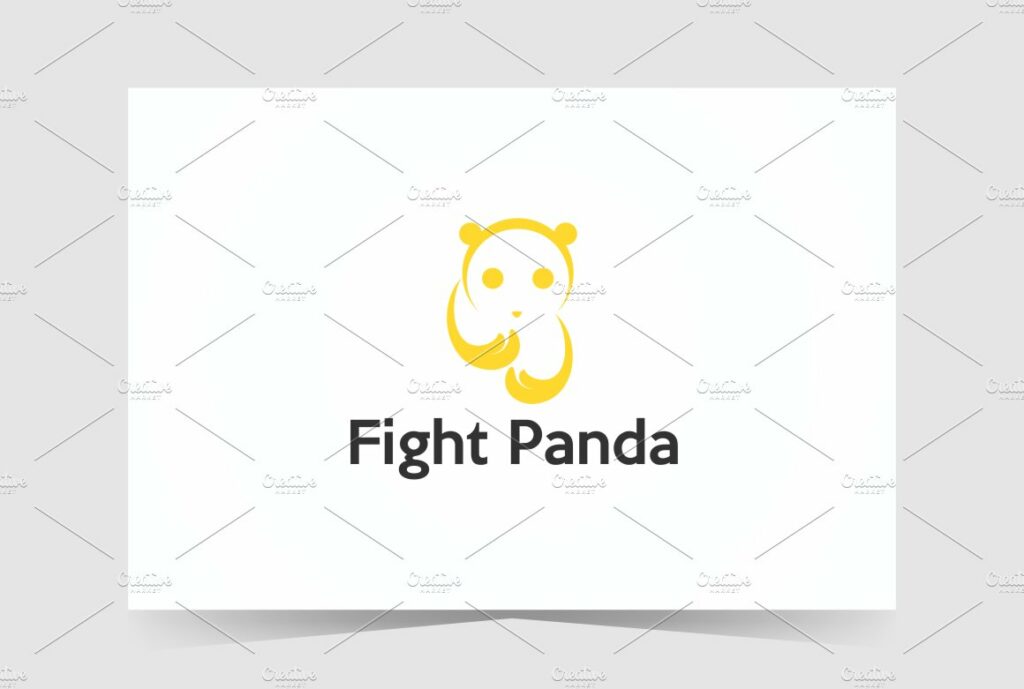 Fight Panda - Logo – MasterBundles