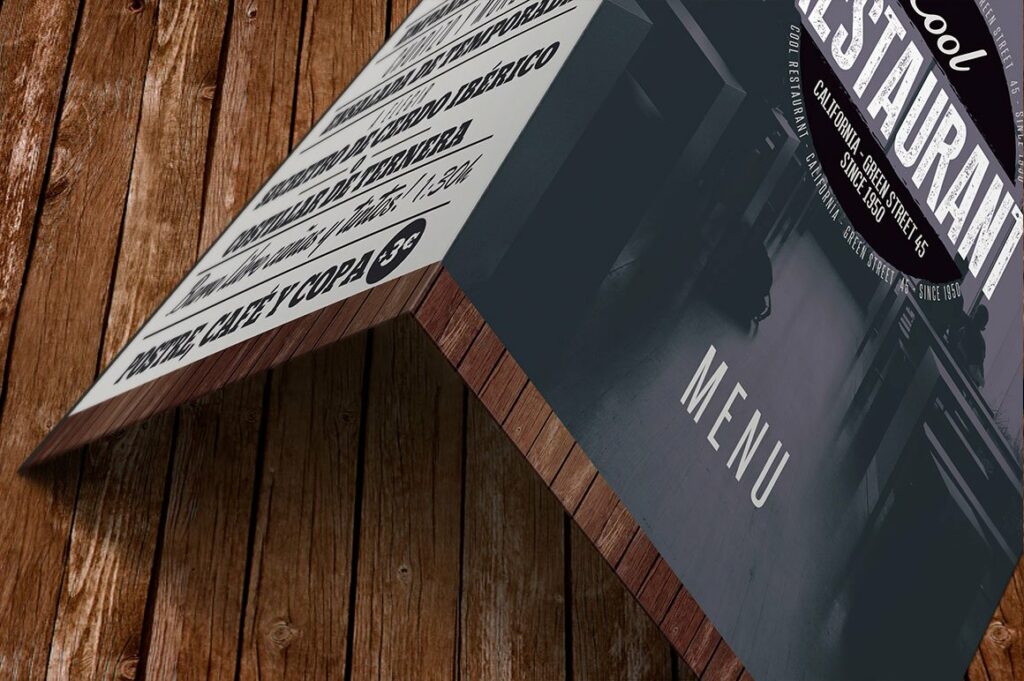 Restaurant Menu Template PSD – MasterBundles