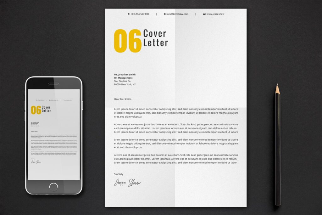 Jesse Resume Template – MasterBundles