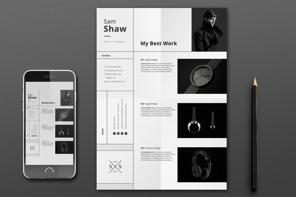 Sam Resume Template – MasterBundles