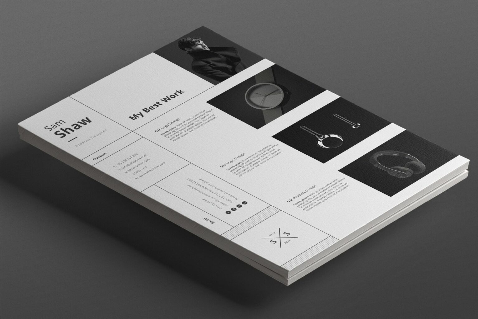Sam Resume Template – MasterBundles