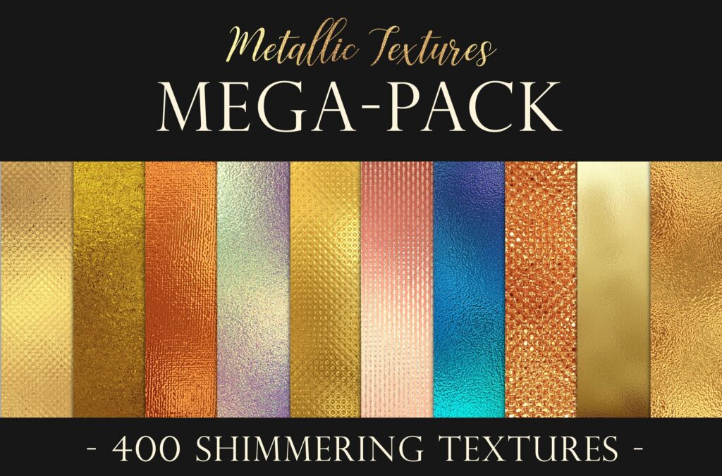 Metallic Textures Bundle – MasterBundles