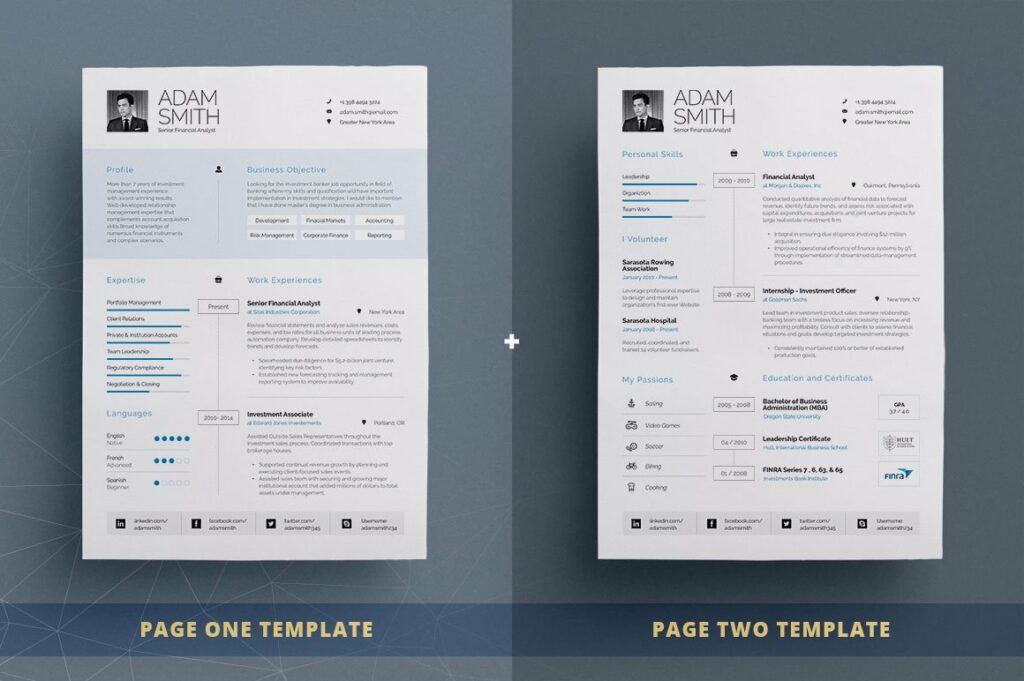 Pro Resume/Cv Template – MasterBundles