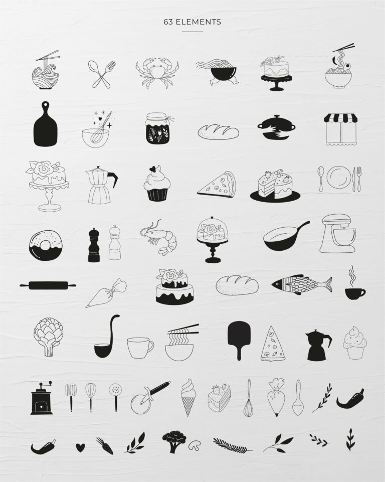 Cook & Bake logos collection – MasterBundles