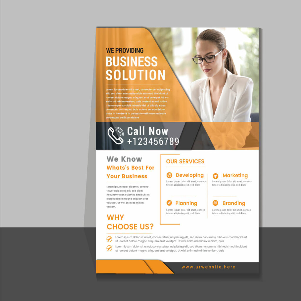 3 Corporate Flyer Template for your Business. Corporate Flyer Design ...