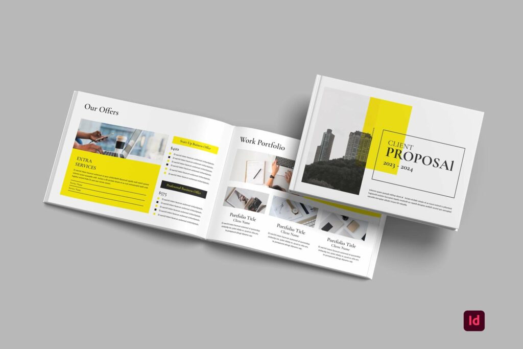 Client Proposal Template Landscape – MasterBundles