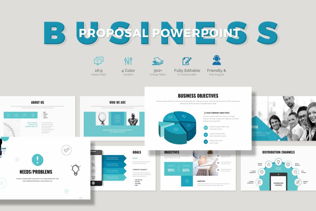 Business Proposal PowerPoint – MasterBundles