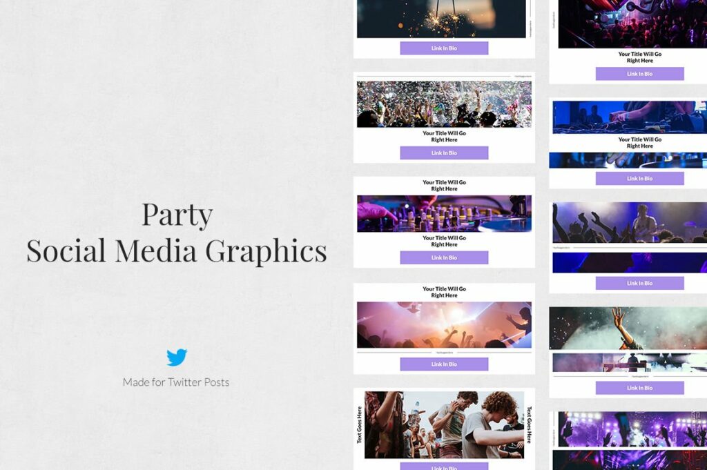 Party Twitter Posts – MasterBundles