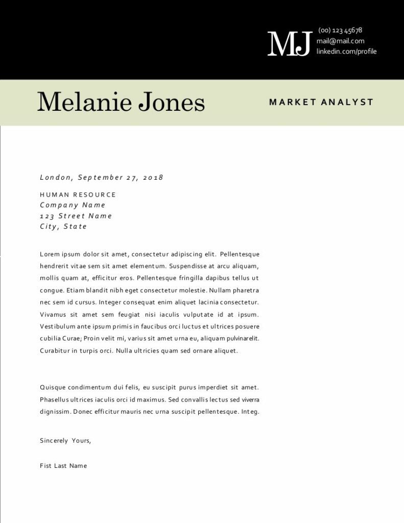 3 in 1 modern resume (2 pages) for SMM – MasterBundles