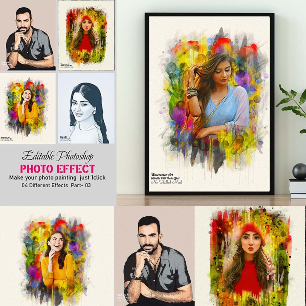 Photoshop Editable Photo Effect - MasterBundles