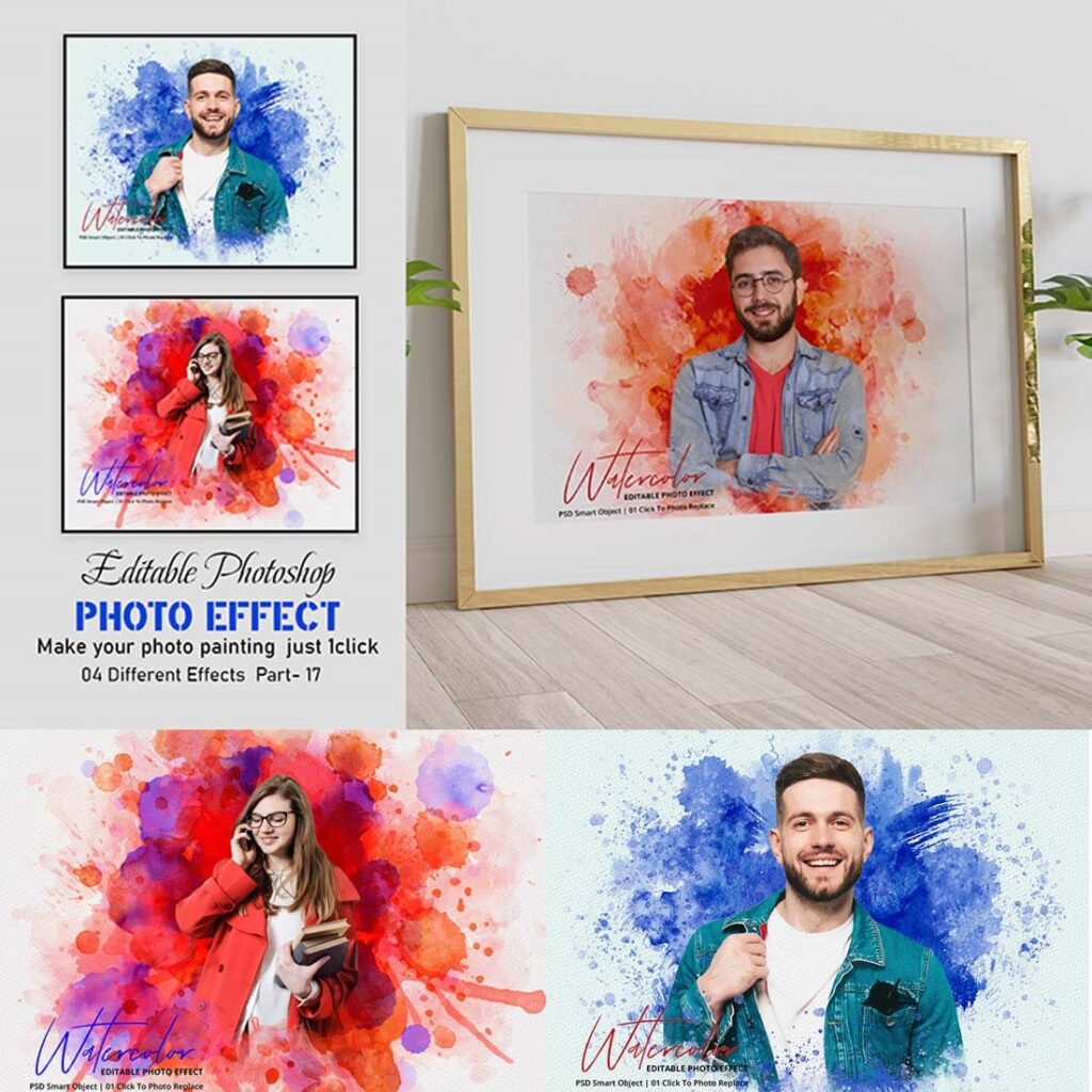Colorful Painting Photoshop Effect - MasterBundles
