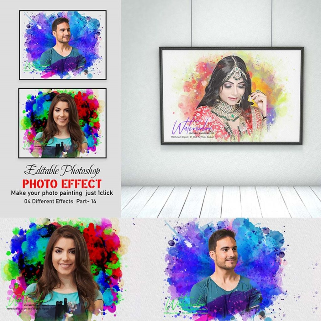 Painting Photoshop Photo Effect - MasterBundles