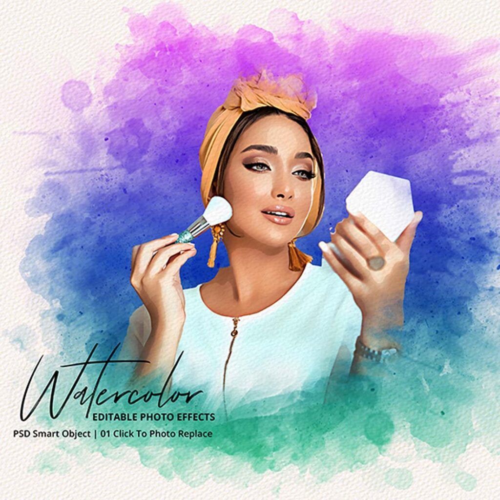 Colorful Photoshop Photo Effect - MasterBundles