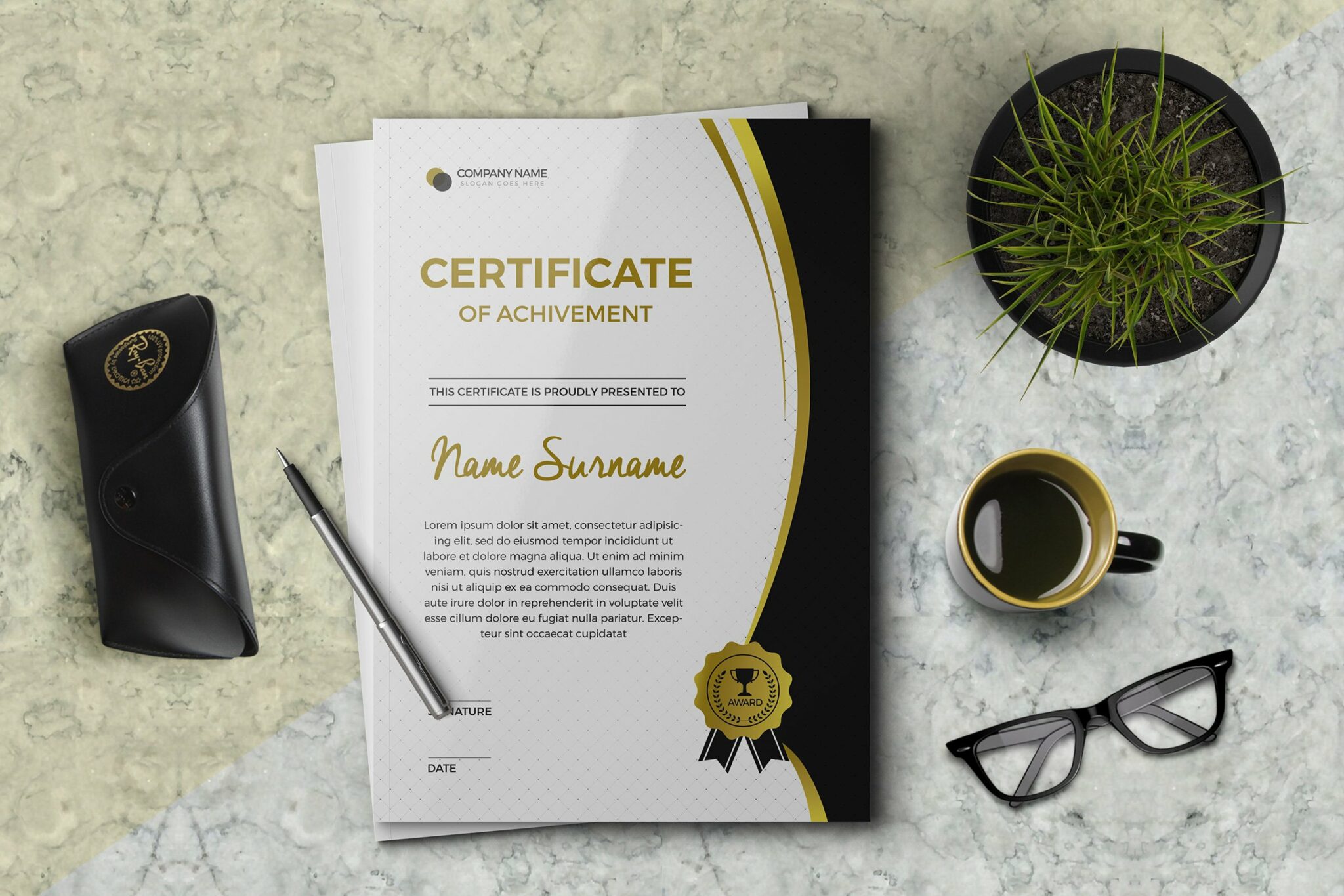 Award Certificate – MasterBundles