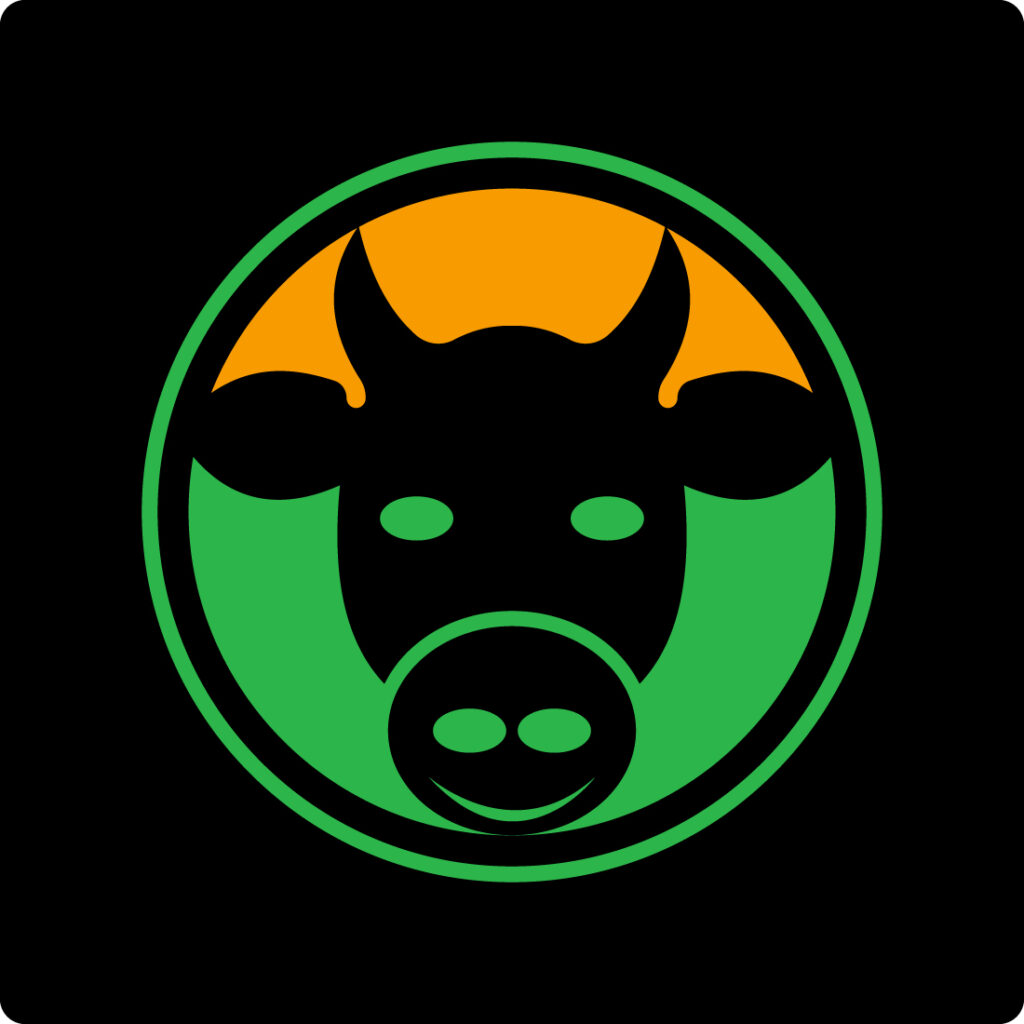 Livestock Farming Cow Logo – MasterBundles