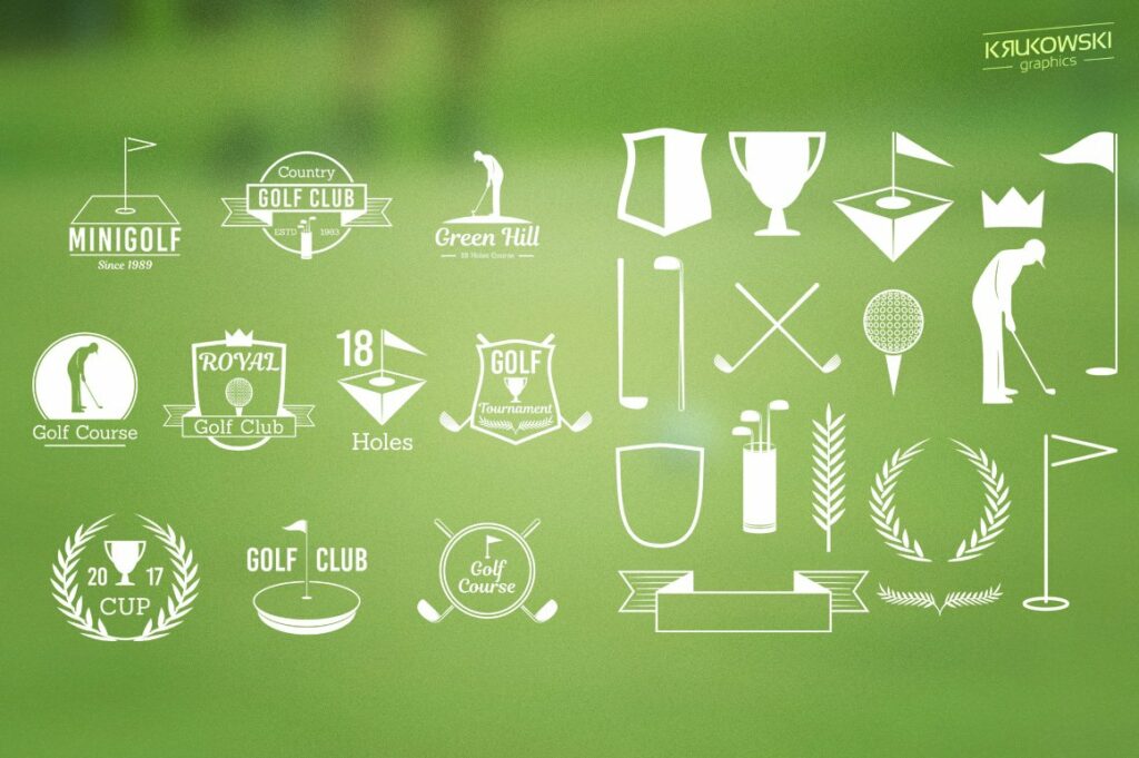 Golf Club Vector Badges Logos – MasterBundles