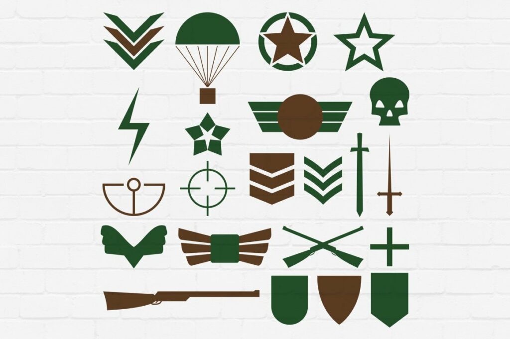 Military Army Style Badges Logos – MasterBundles