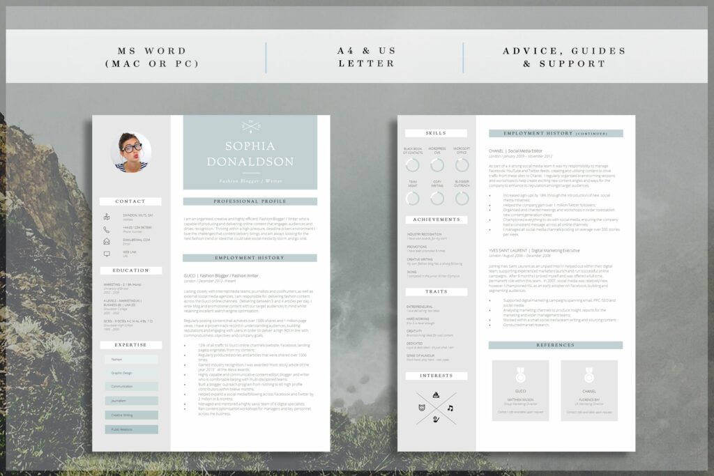 CV | Resume Template – MasterBundles