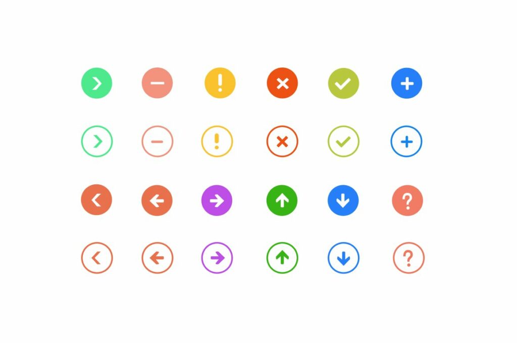 24 Interface Symbols and Icons – MasterBundles