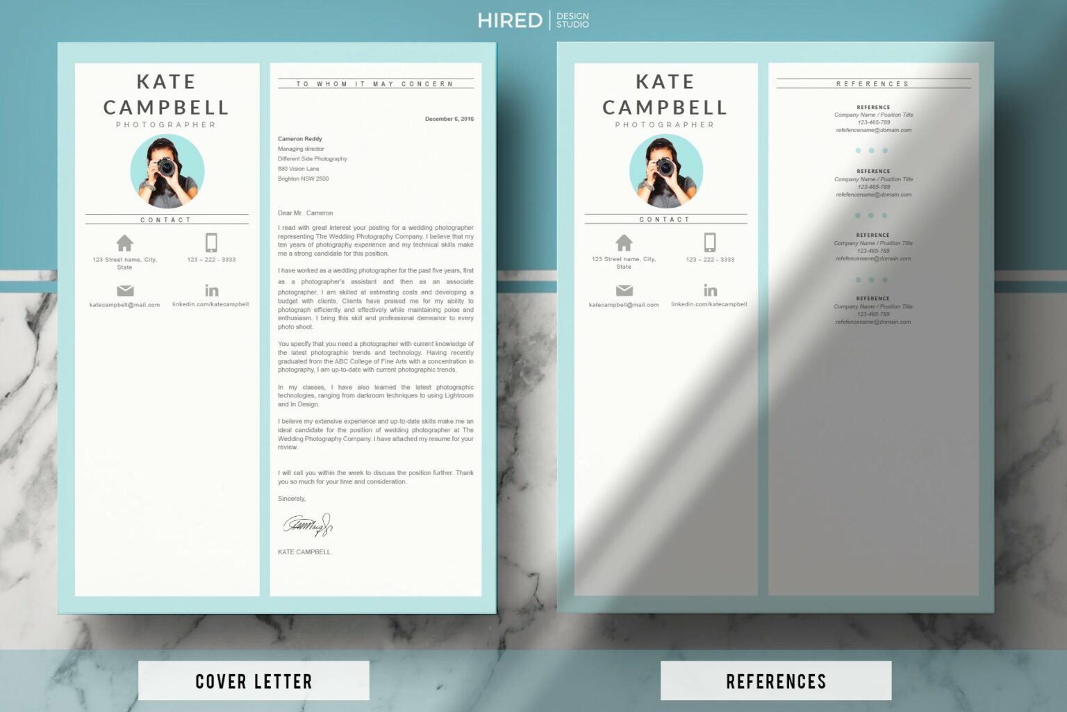Creative CV + Resume Writing guide – MasterBundles