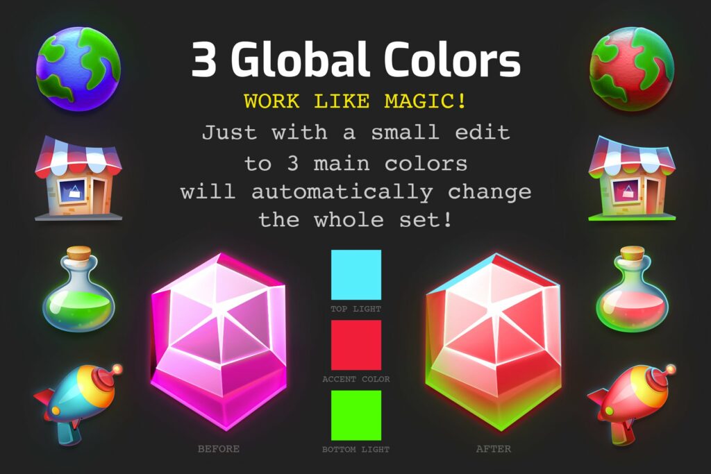 DACON - Game Icon Generator – MasterBundles