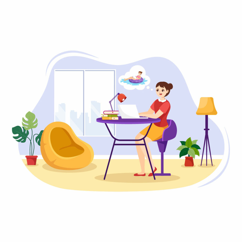 11 People Daydreaming Illustration - MasterBundles