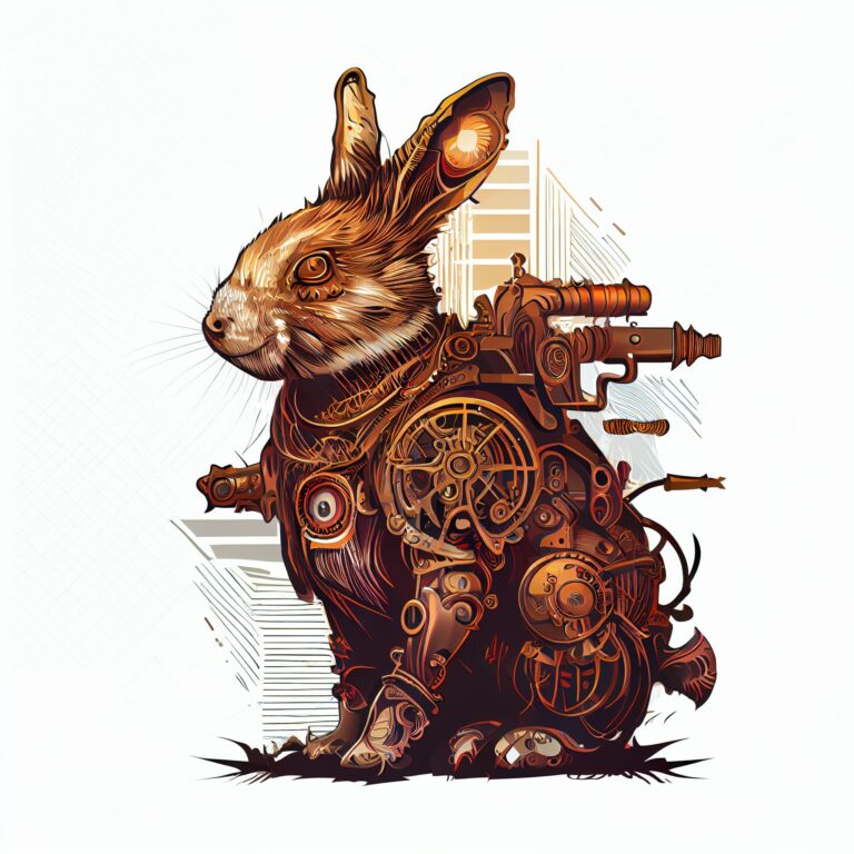 Steampunk Animals Midjourney Prompt - MasterBundles