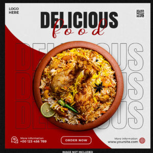 10 Food Menu Restaurant Delicious Banner Photoshop PSD - MasterBundles