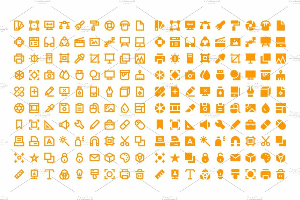 180 Material Design Icons – MasterBundles