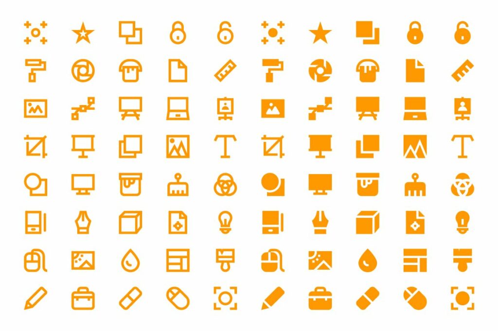 180 Material Design Icons – MasterBundles