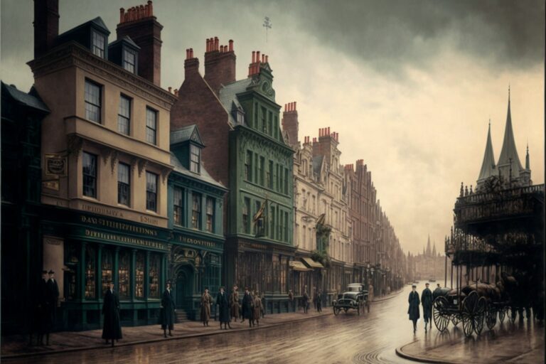 Old Century Cities Midjourney Prompt - MasterBundles