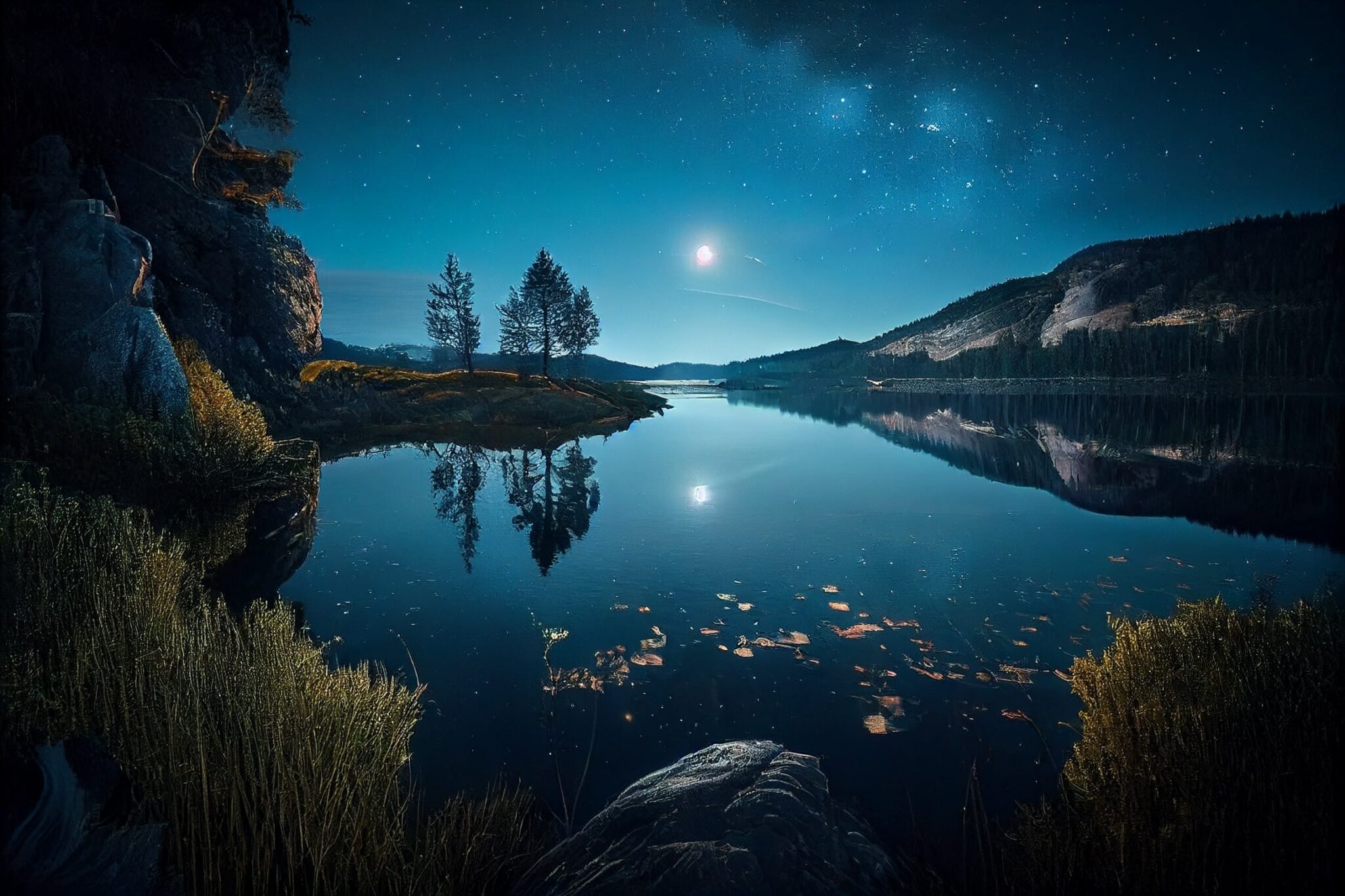 Realistic Landscape Nature Photography Midjourney Prompt - MasterBundles
