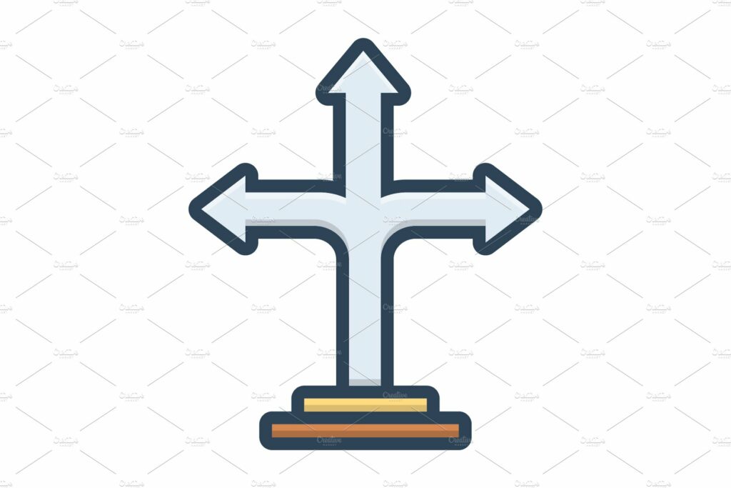 Direction arrow icon – MasterBundles