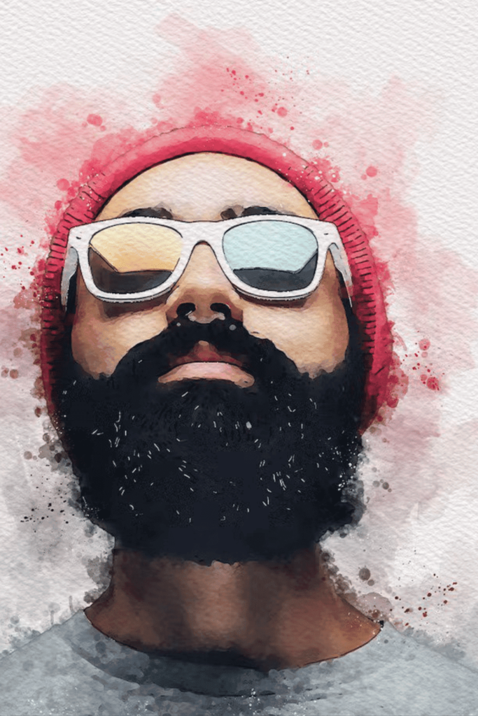 Vivid Paint Watercolor Photoshop Action - MasterBundles