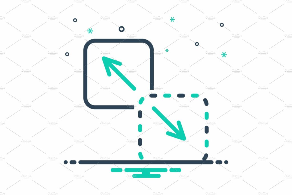 Drag drop mix icon – MasterBundles