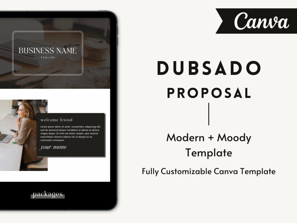 Modern Dubsado Proposal Template – MasterBundles