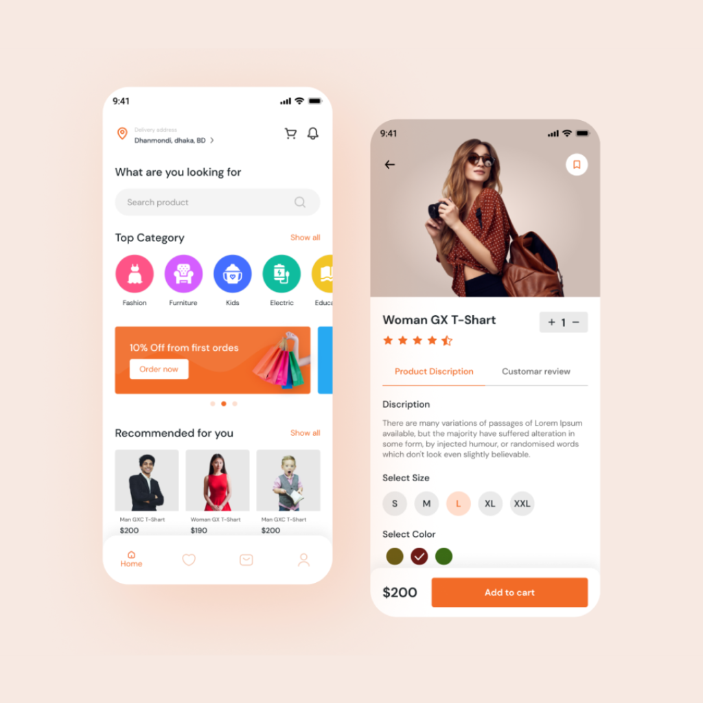 Mobile App UI Kit Design - MasterBundles