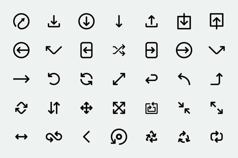 Basicons / UI / Arrows – MasterBundles
