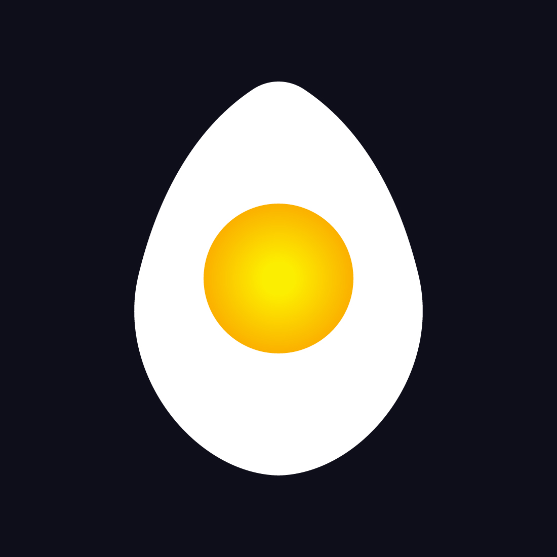 Creative Gradient Fresh Egg Logo design, Vector design concept ...