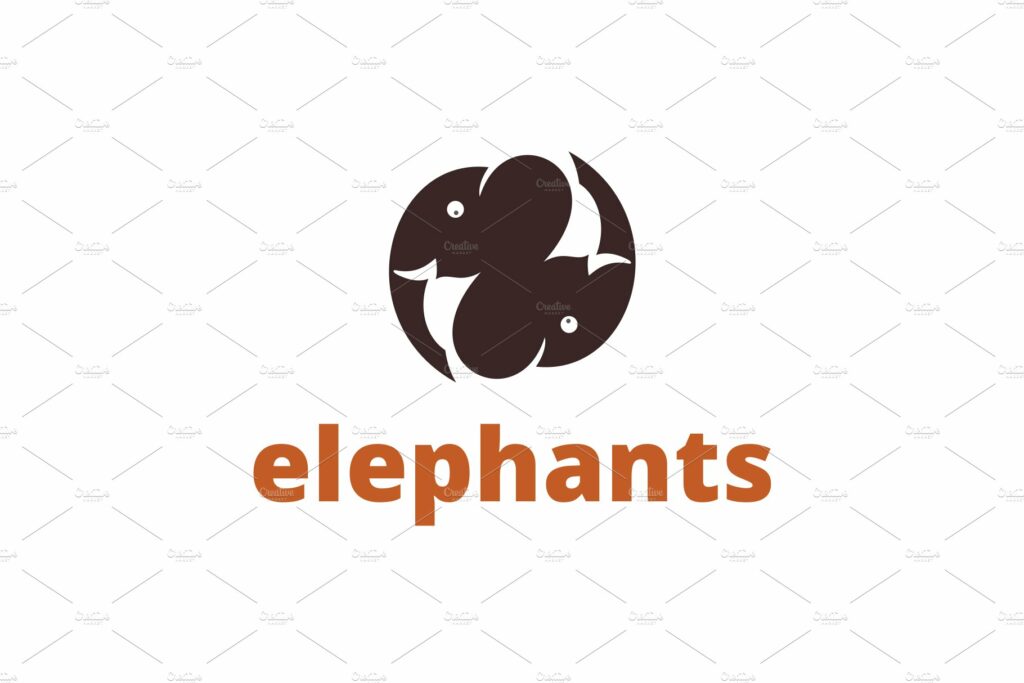 Elephants Logo – MasterBundles