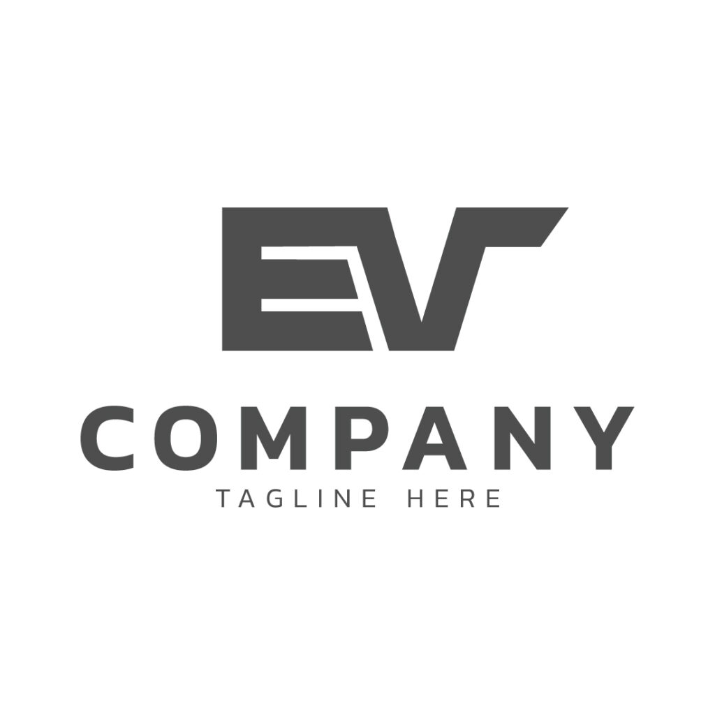 EV logo - MasterBundles