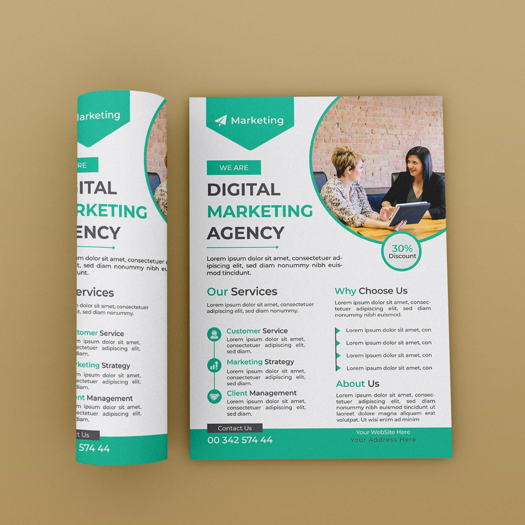 Flayer Template Design - MasterBundles