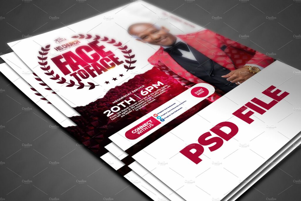 Church Flyer templates Bundle – MasterBundles
