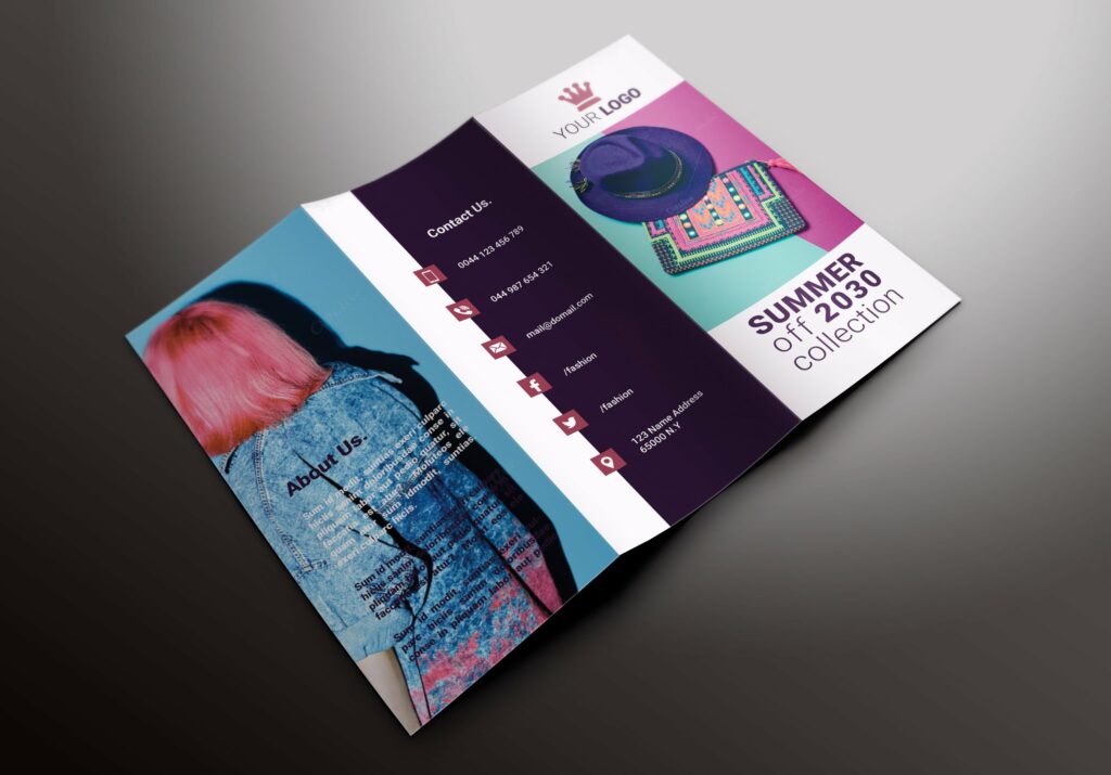 Fashion Tri-fold Brochures – MasterBundles